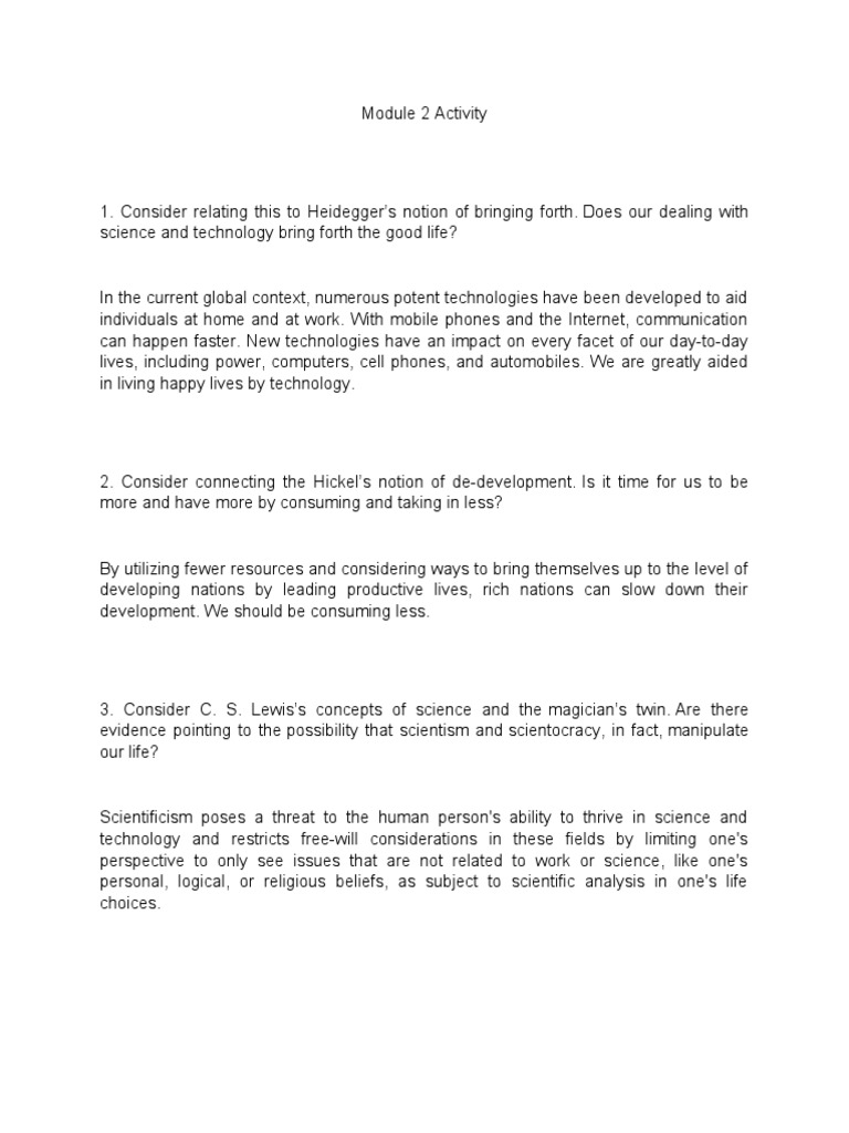 Module 2 Individual Activity | PDF