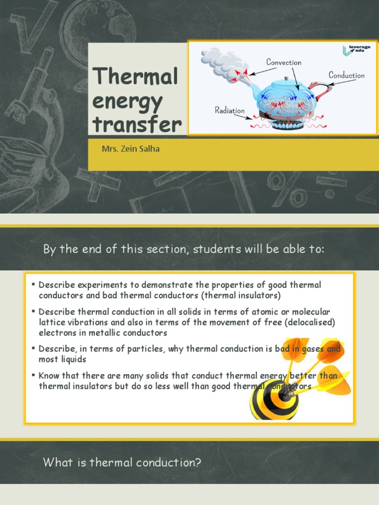 Chapter 11 Thermal energy transfer | PDF