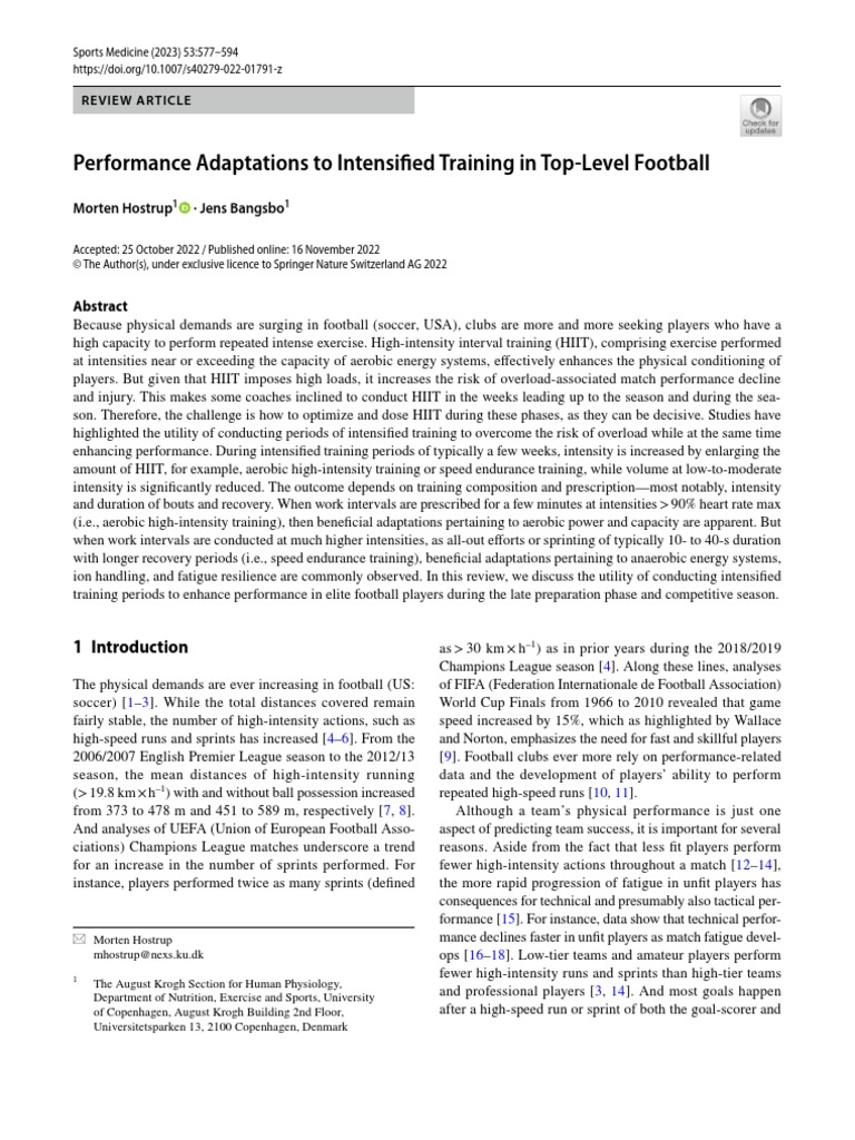 HIT Training For Athletes | PDF | High Intensity Interval Training ...