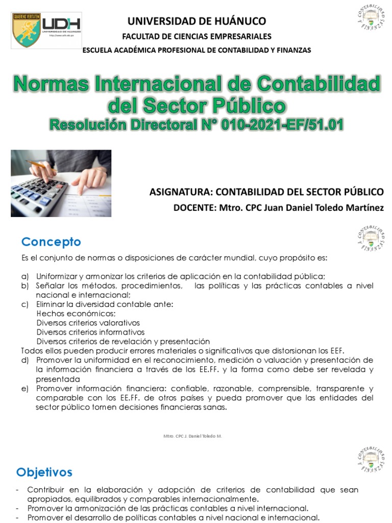 Nicsp 2022-2 | PDF | Contabilidad | Contador