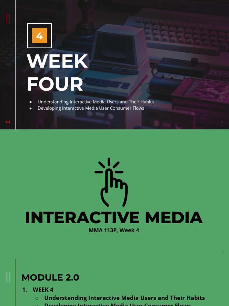 BMMA 113P - Interactive Media, Week 4 | PDF | Target Audience | Online ...