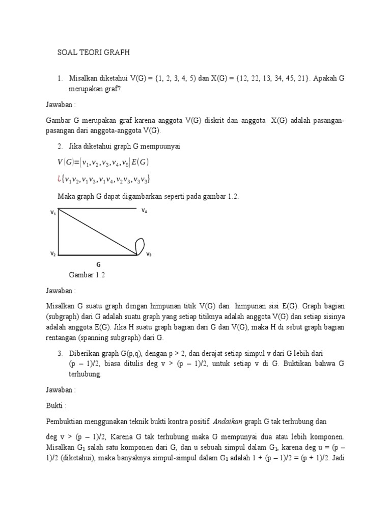 Soal Teori Graph | PDF
