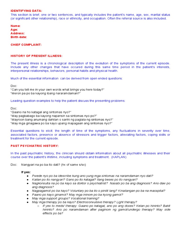 Psych History Script | Download Free PDF | Affect (Psychology) | Thought