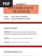 Asset Movement Form | PDF