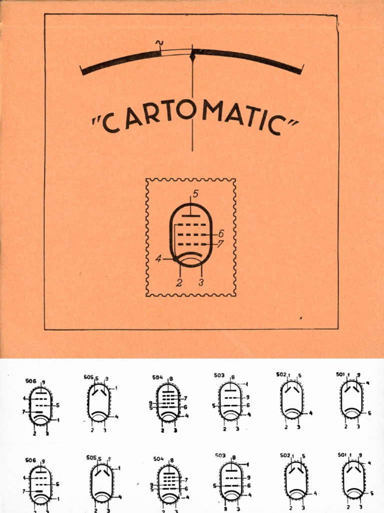 Philips Cartomatic - Valve Diagrams | PDF