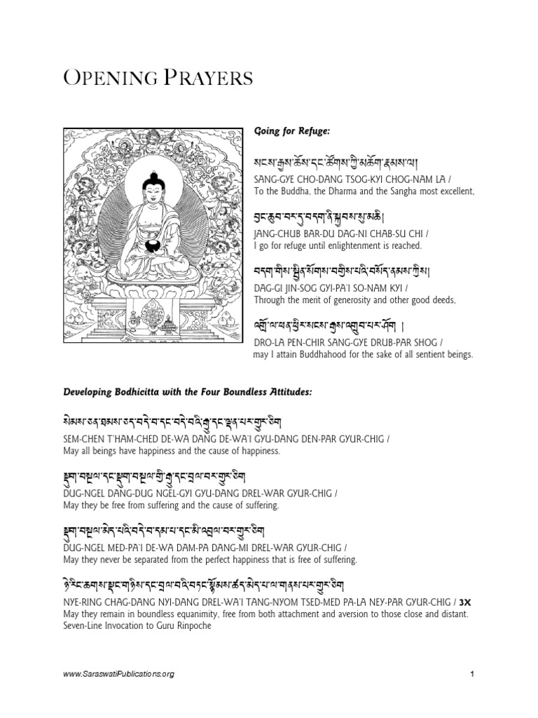 Opening Closing Prayers | PDF
