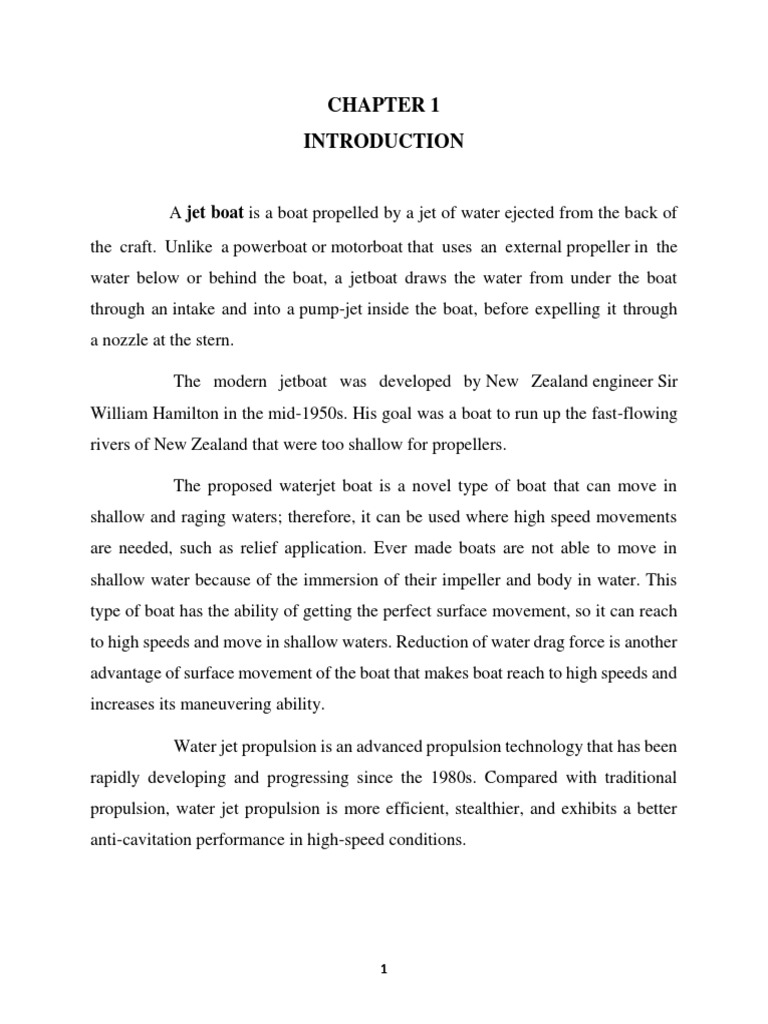 Jet Boat | PDF | Watercraft | Mechanical Engineering