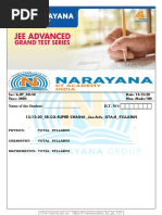 Pathfinder Selected Questions For Jee Advanced | PDF