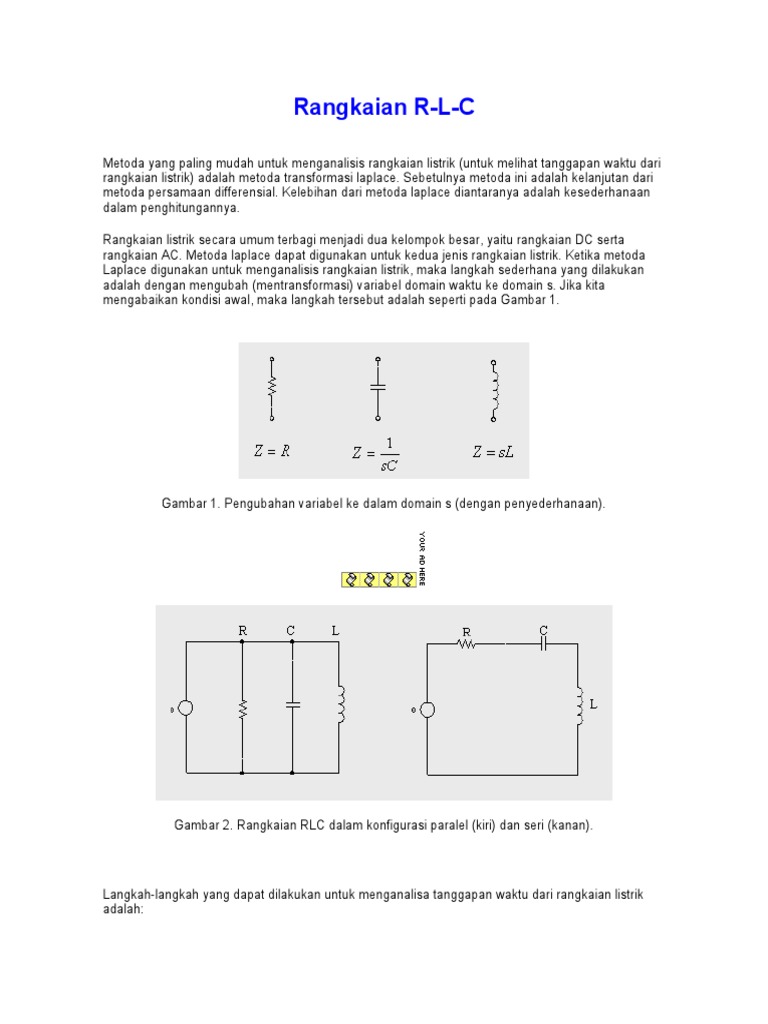 Rangkaian RLC | PDF