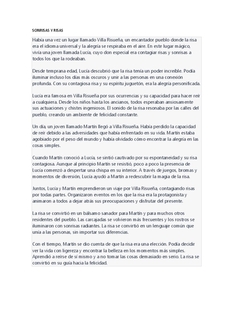 Sonrisas y Risas | PDF | La risa