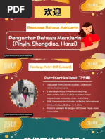 Modul Pembelajaran Bahasa Mandarin | PDF
