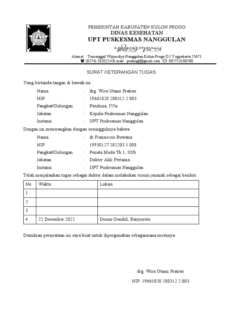 Format Visum Jenazah | PDF