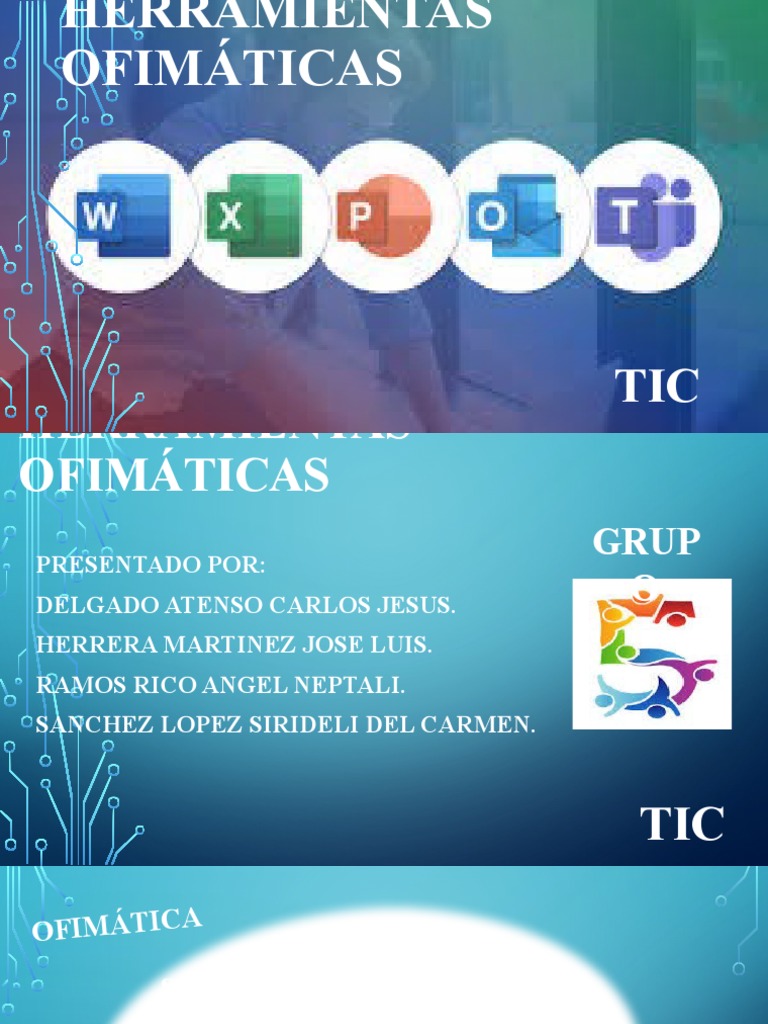 Herramientas Ofimáticas | PDF