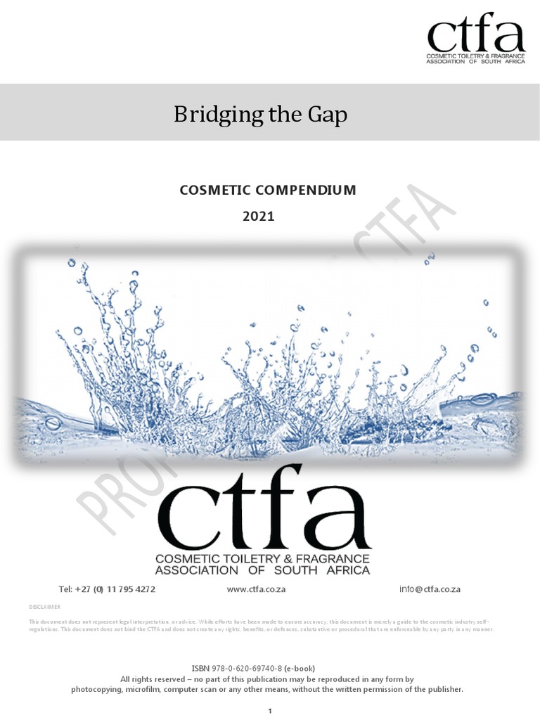 Ctfa Compendium | PDF