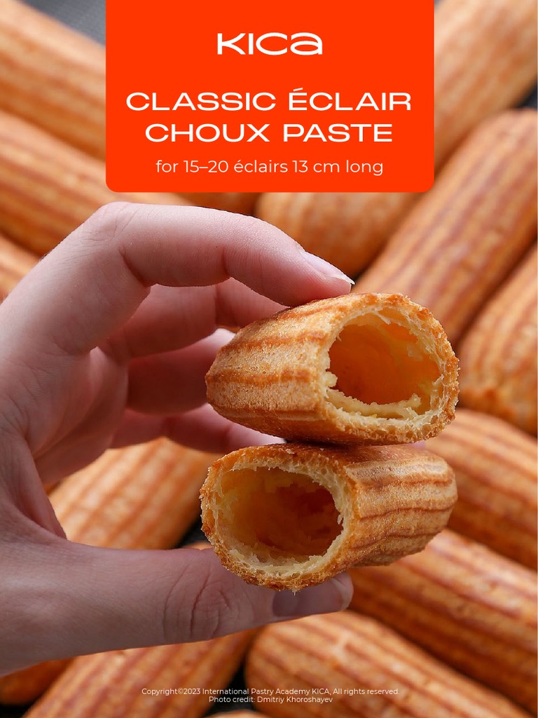 Classic Éclair Choux Paste | PDF