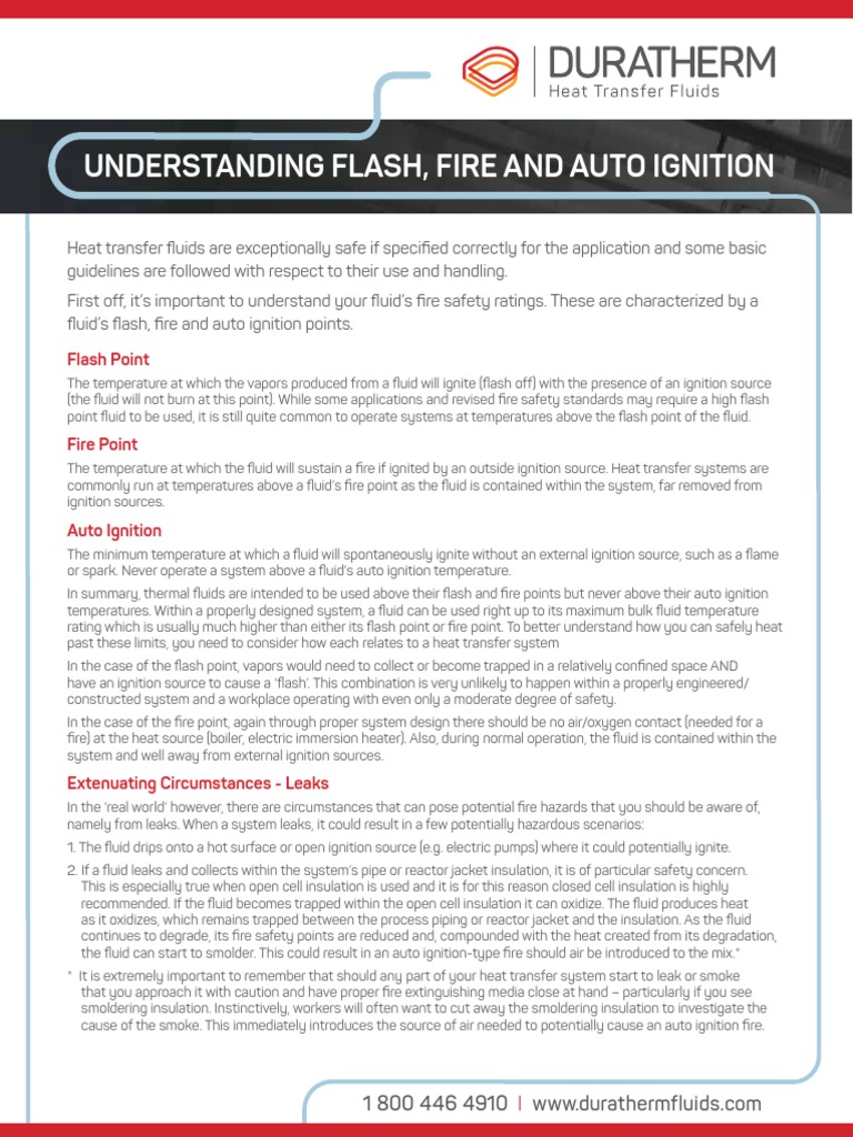 Understanding Flash Fire and Auto Ignition | PDF | Combustion | Fires