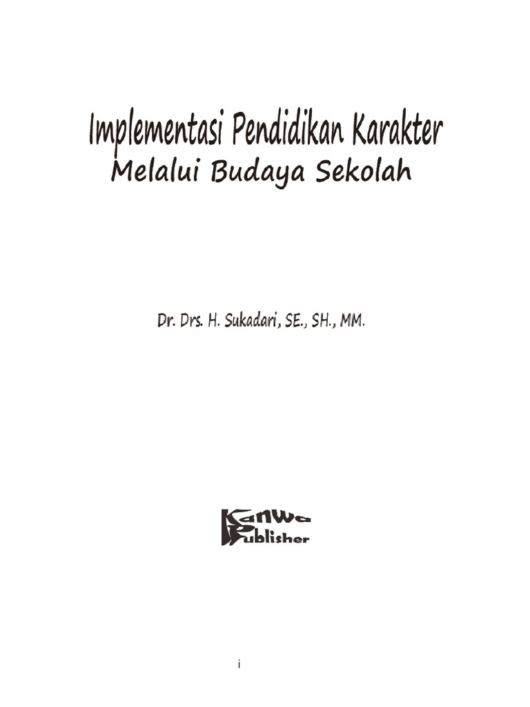 Implementasi Pendidikan Karakter | PDF