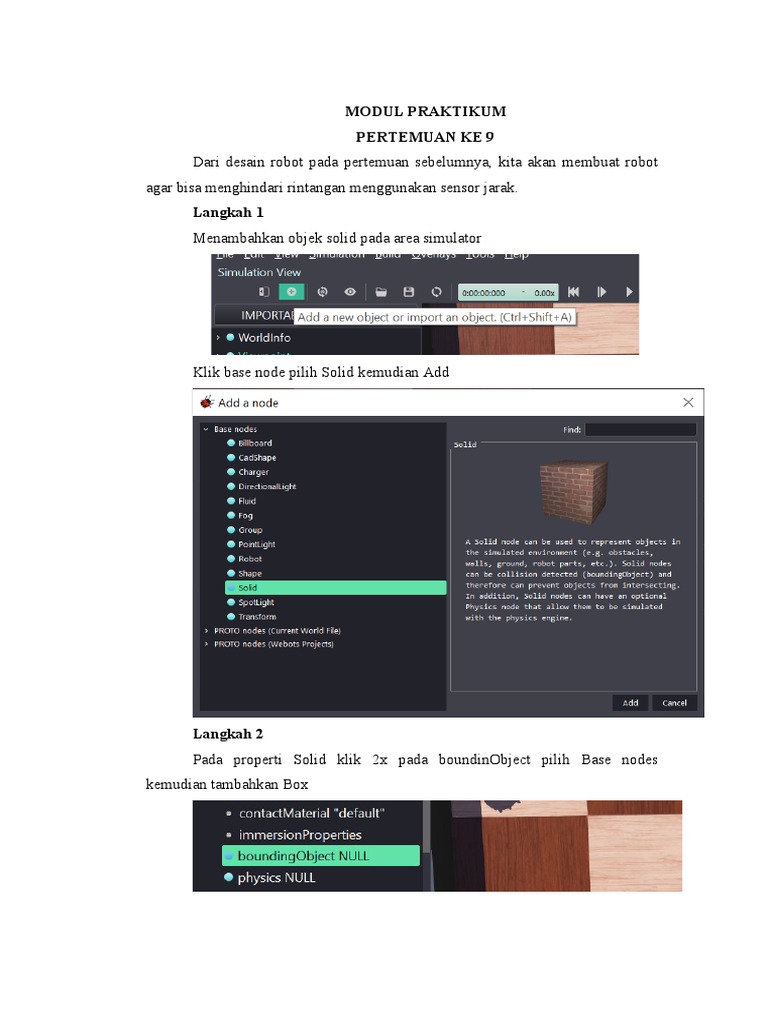 Modul Praktikum Pertemuan 9 Uty | PDF