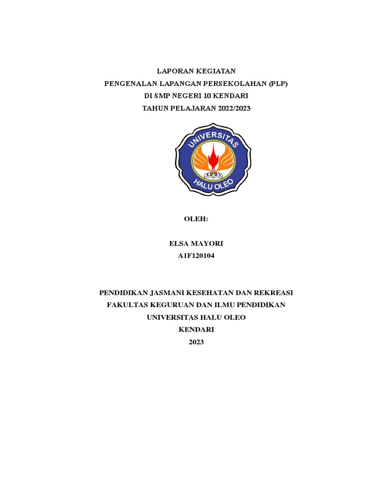 Laporan Pengenalan Lapangan Persekolahan | PDF Laporan Pengenalan Lapangan Persekolahan | PDF