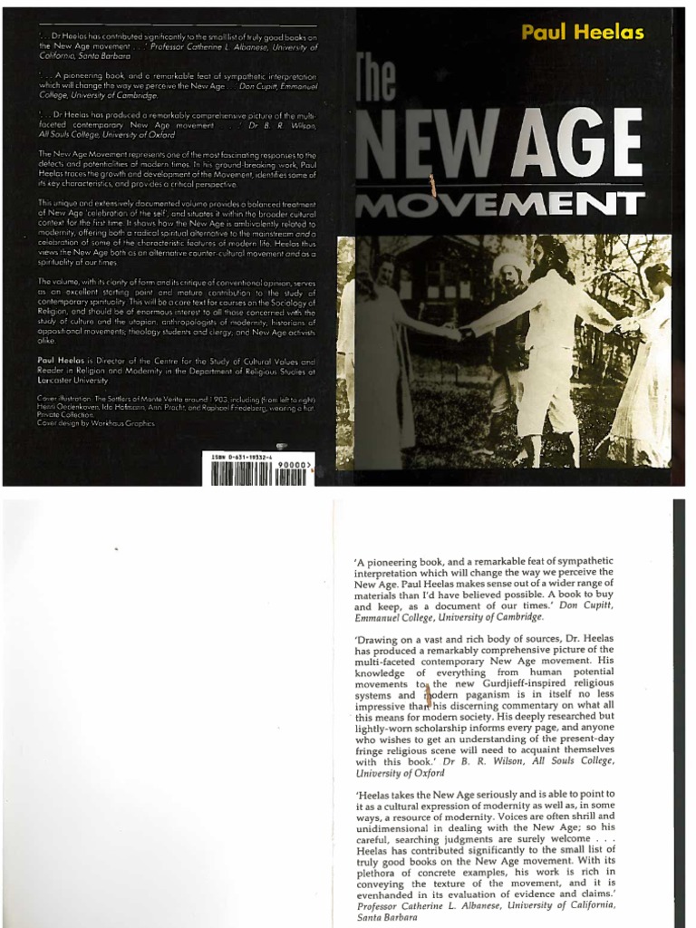 Paul Heelas - The New Age Movement - The Celebration of The Self and ...