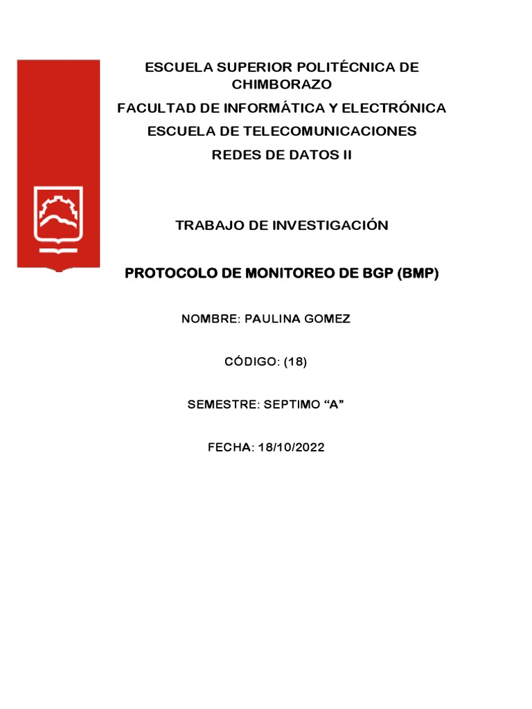 BMP Protocol - 18 | PDF