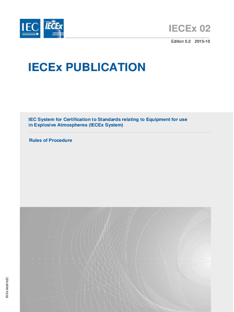 Iecex 02-2015 | PDF | Regulation