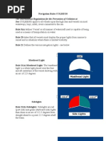 Colregs Lights and Shapes | PDF | Fishing Trawler | Anchor