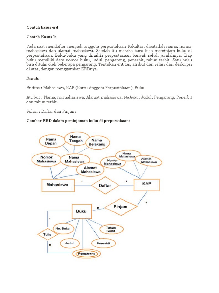Contoh Kasus Erd | PDF