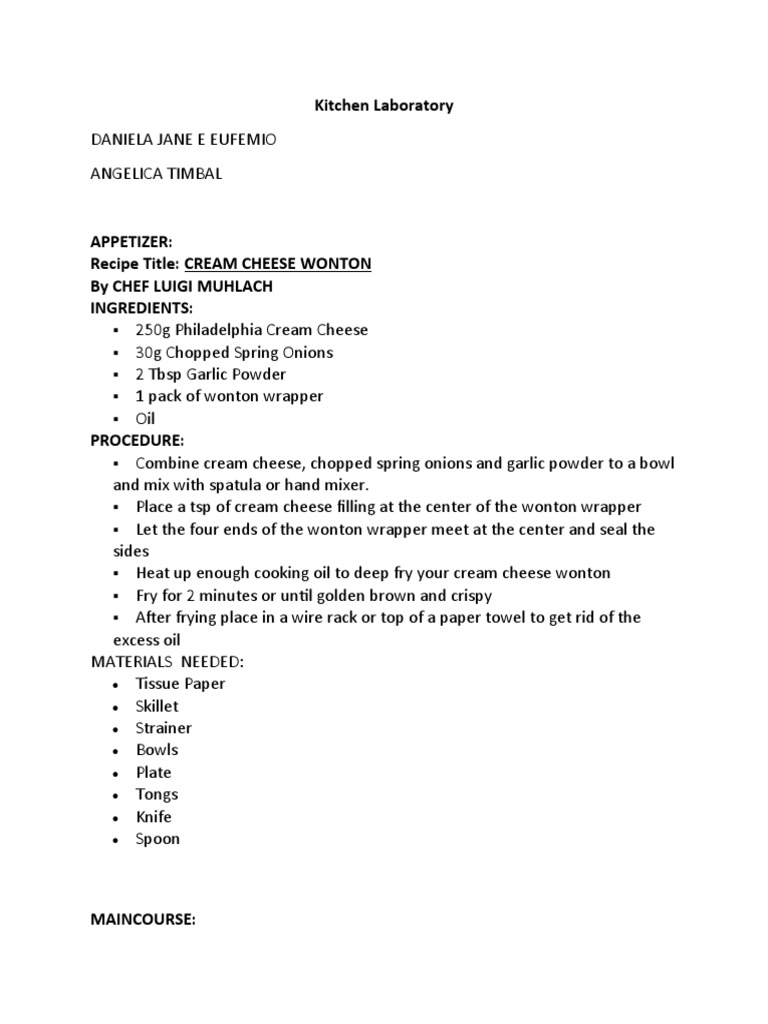 Kitchen Laboratory | PDF | Lemon | Meringue