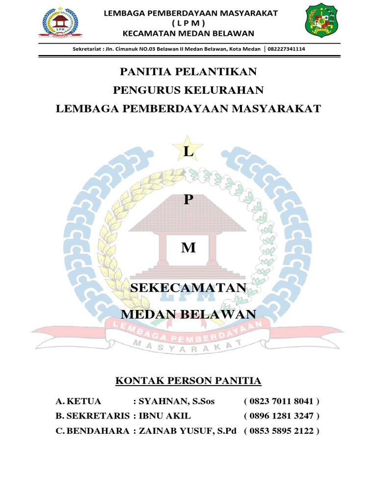 Cover Proposal LPM | PDF