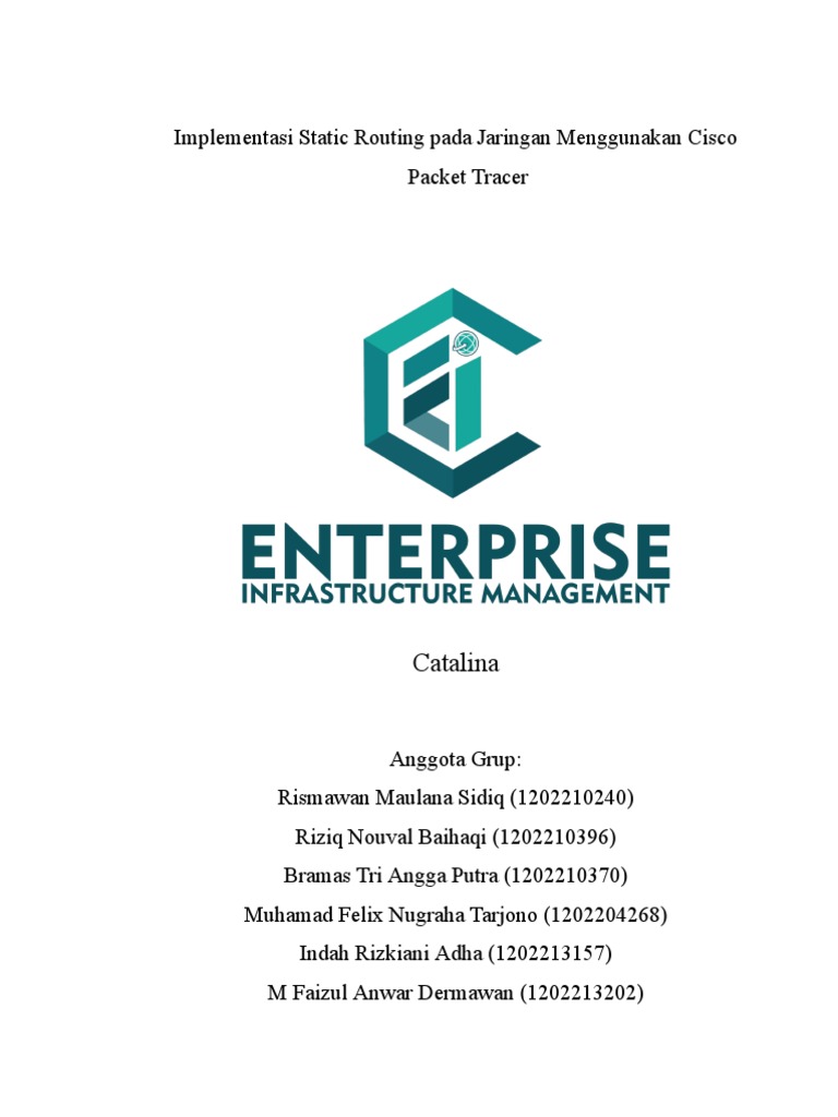 Implementasi Static Routing Cisco | PDF