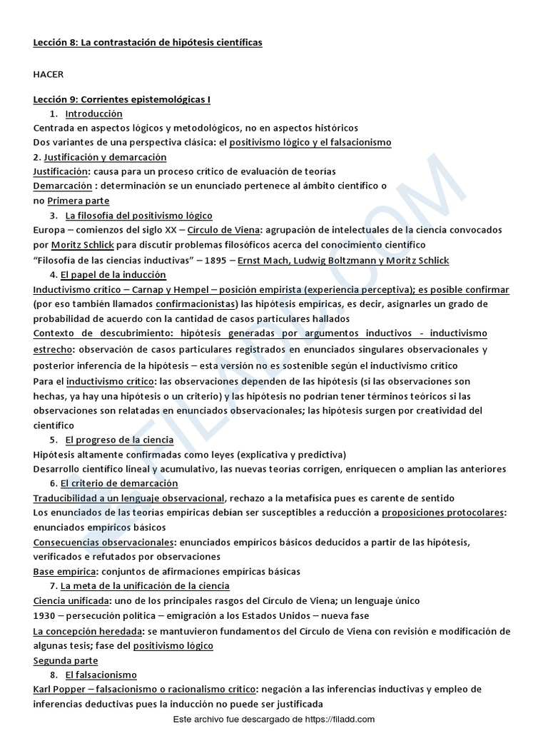 Resumen Segundo Parcial Ipc 2 | PDF | Filosofía | Ciencia y matemáticas