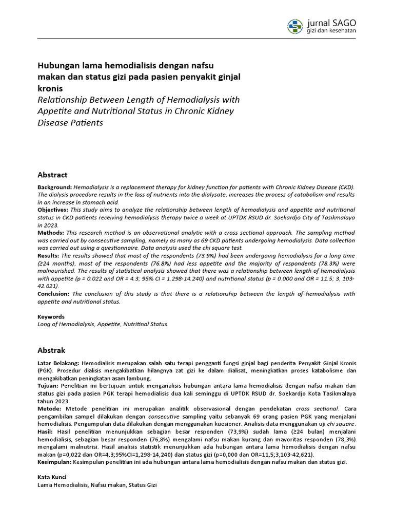 1250 6683 1 SM | PDF | Chronic Kidney Disease | Clinical Medicine
