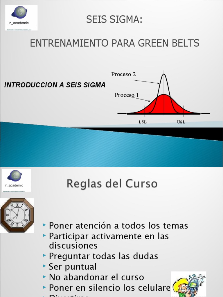 Modulo 1 Introduccion A Seis Sigma 1 A | Descargar gratis PDF | Six Sigma | Análisis de variación