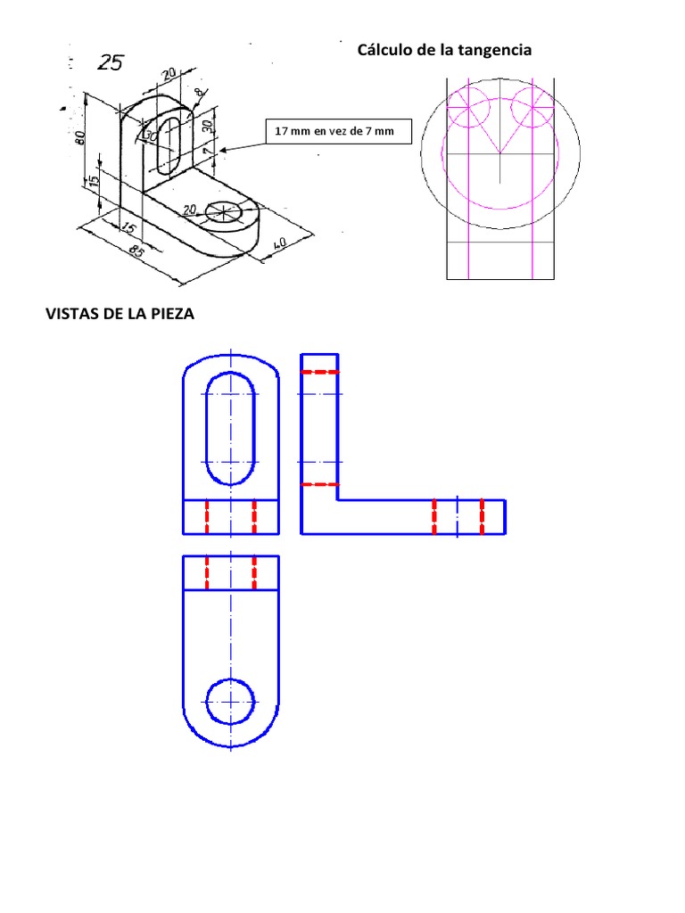 Ejercicios-25-Y-18-De-Vistas-Resueltos Dibujo | PDF