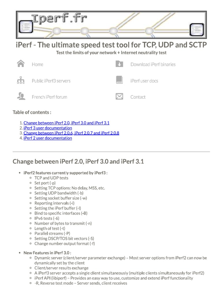 Iperf Usage2 Pdf