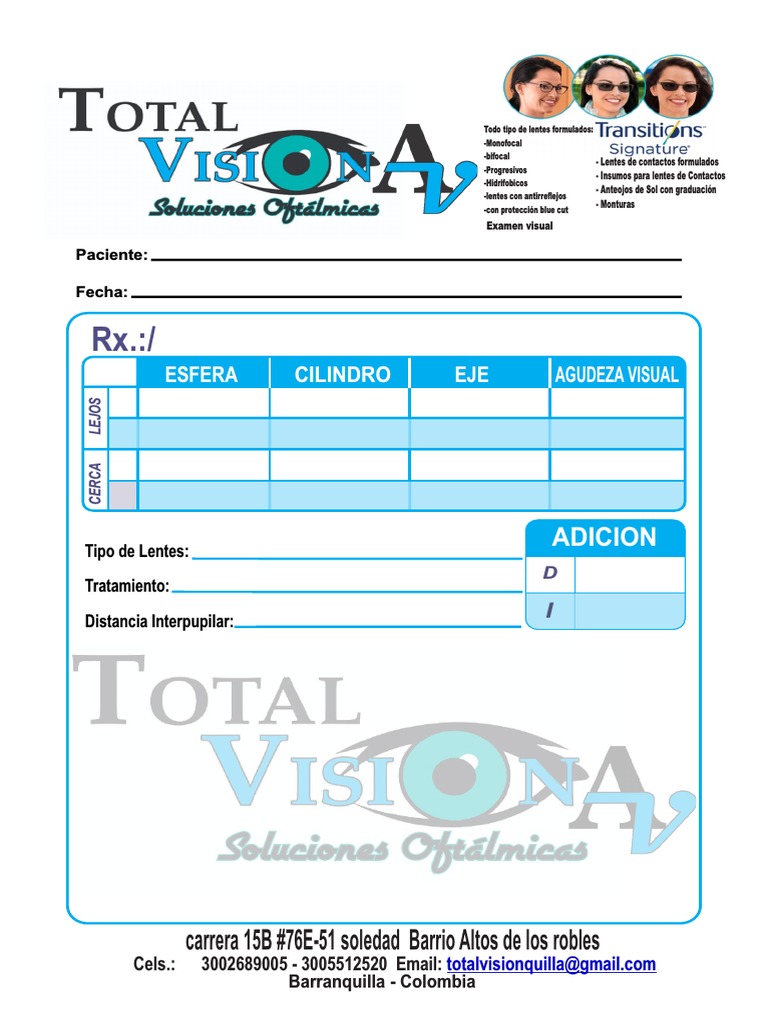 Recetario Total Vision | PDF