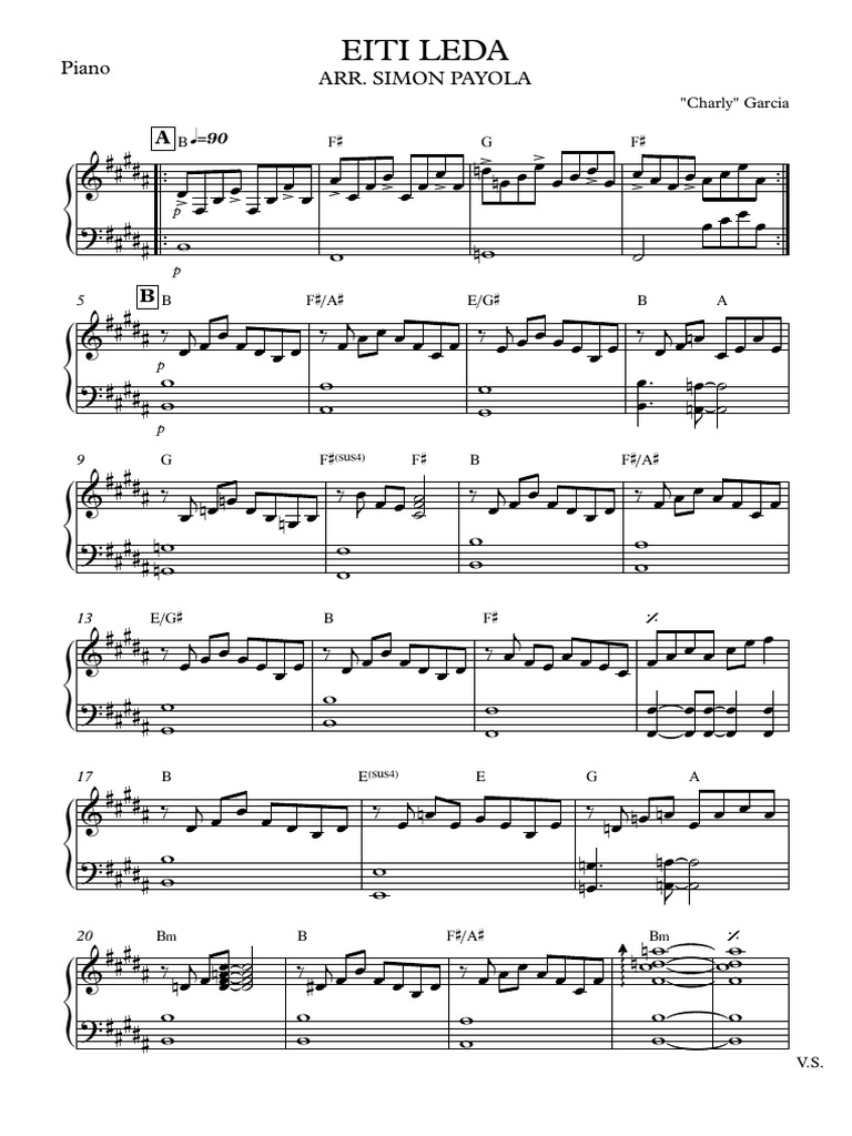 EITI LEDA - Piano | PDF