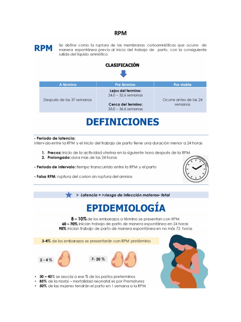 RPM | PDF | Parto | El embarazo