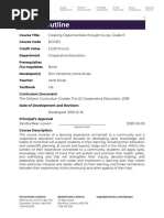 QF069 Coop Report Guidelines | PDF | Cooperative | Employment