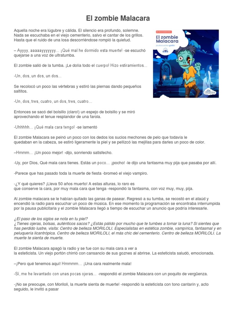 El Zombie Malacara | PDF