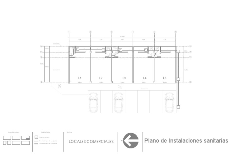 Plano de Instalaciones Sanitarias | PDF