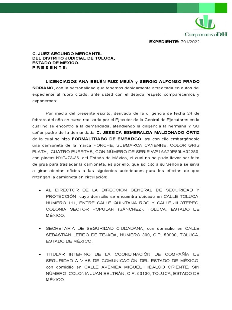 Solicitud de Camioneta | PDF | México | Gobierno