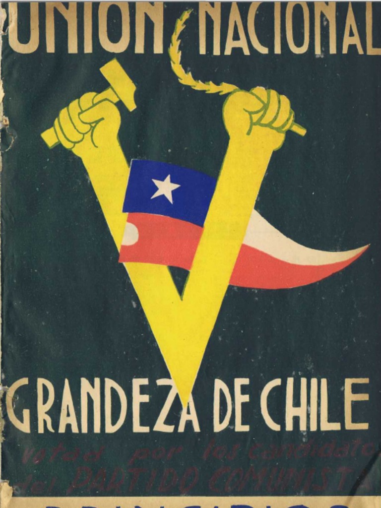 Principios #44. Febrero 1945. Segunda Epoca. Partido Comunista de Chile ...