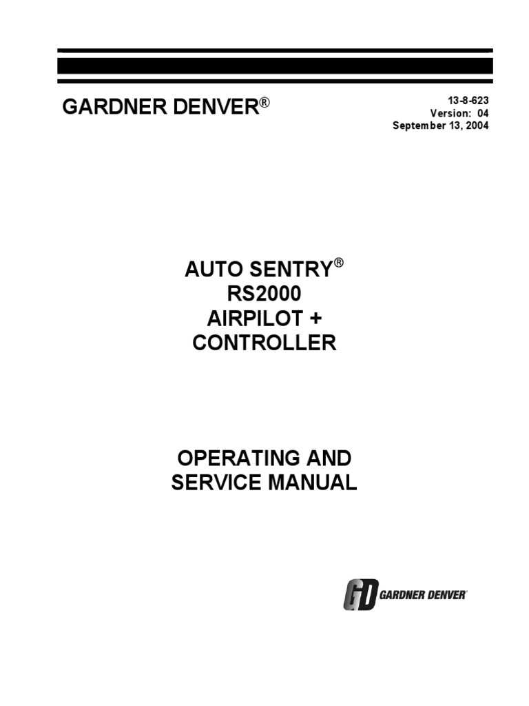 13-8-623-Manual de Control Gardner Denver | PDF