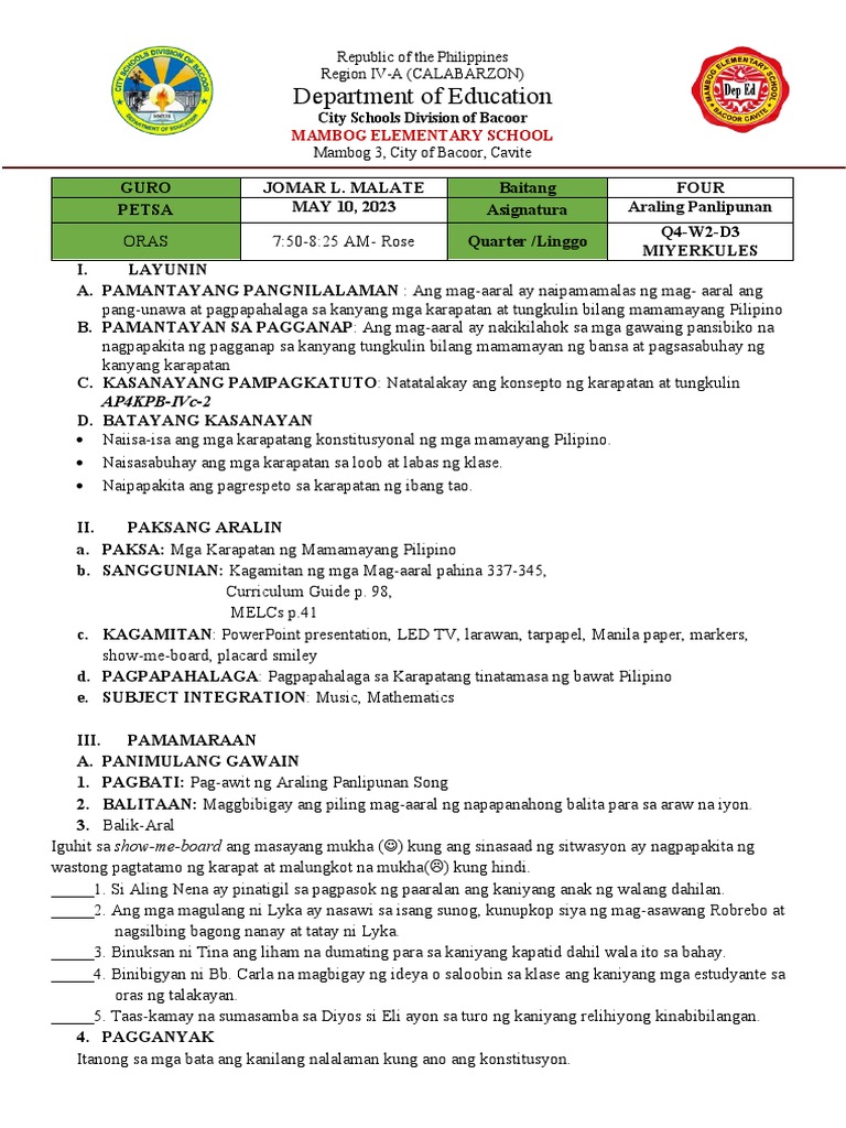 Ap May 10 Monitoring | PDF