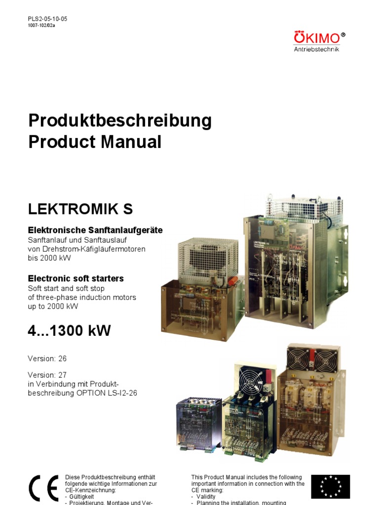 Soft Starter Ecostart | PDF