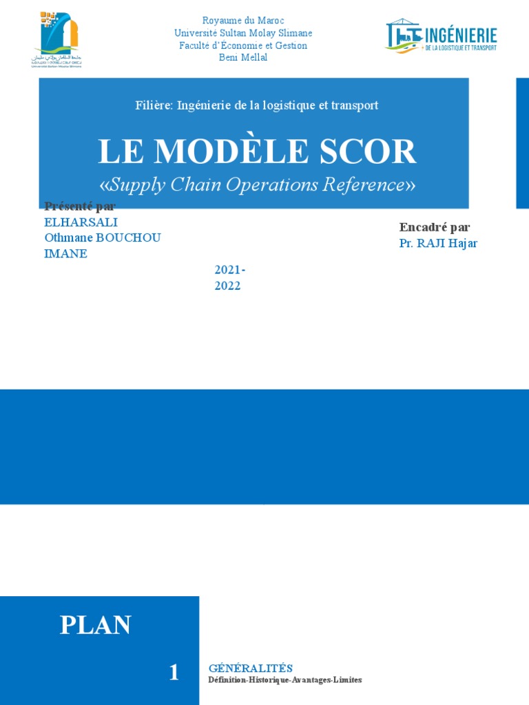 14 Le Modèle SCOR | PDF