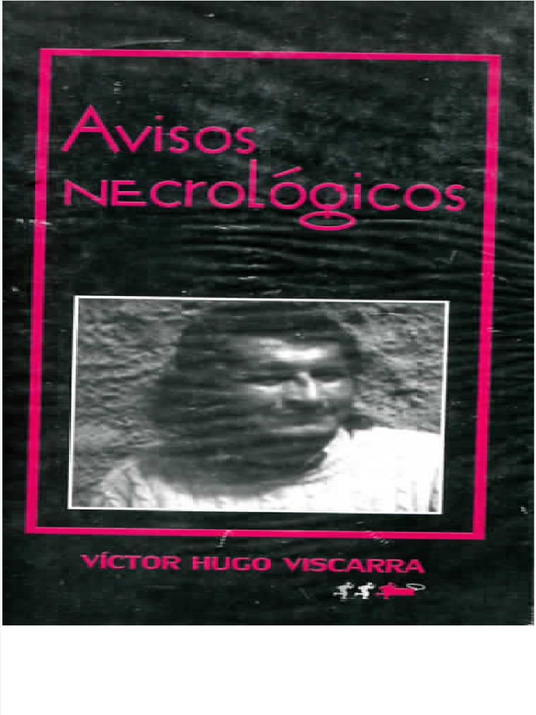 Victor Hugo Viscarra - Avisos Necrologicos (2005) | PDF