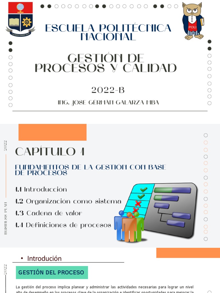 CAPÍTULO 1. Fundamentos de La Gestión Con Base de Procesos | PDF